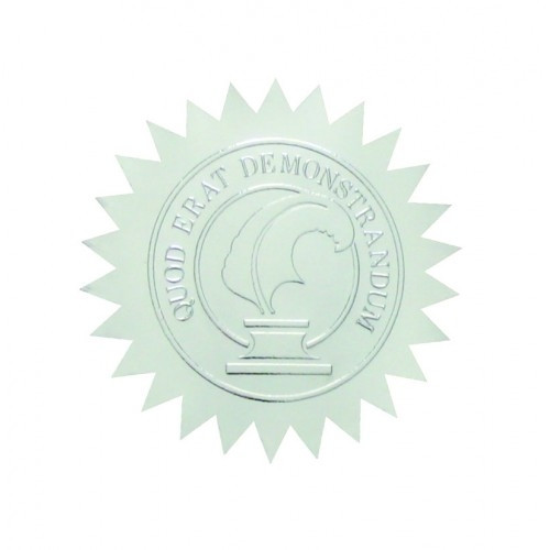 Certificate Silver Seal Silver Certificate Hi Res Stock Photography