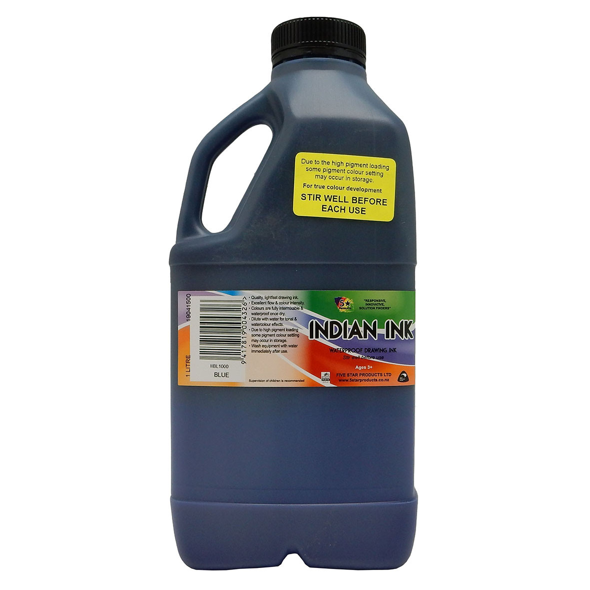 INDIAN INK 1 LITRE BLUE - Qizzle