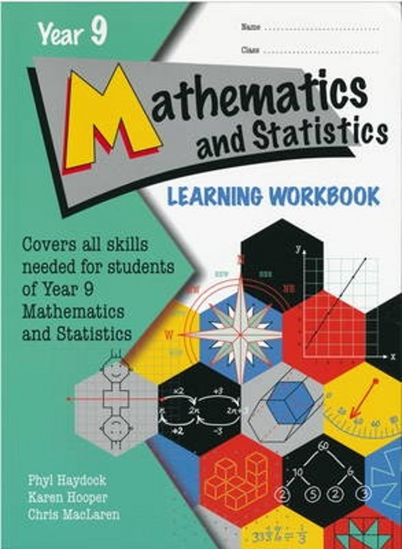 Y9 MATHEMATICS LEARNING WORKBOOK 9780947504854 - Qizzle