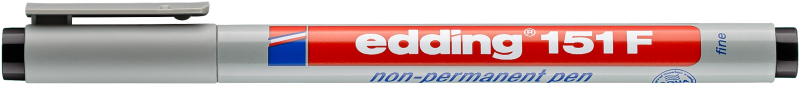 EDDING 151 OHP PEN (BLACK) - Qizzle