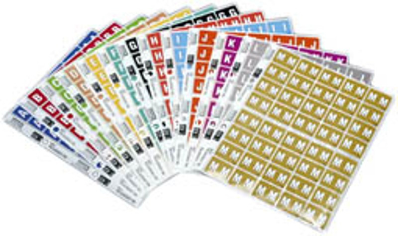 FILECORP ALPHA LABELS, A-Z SET - Qizzle