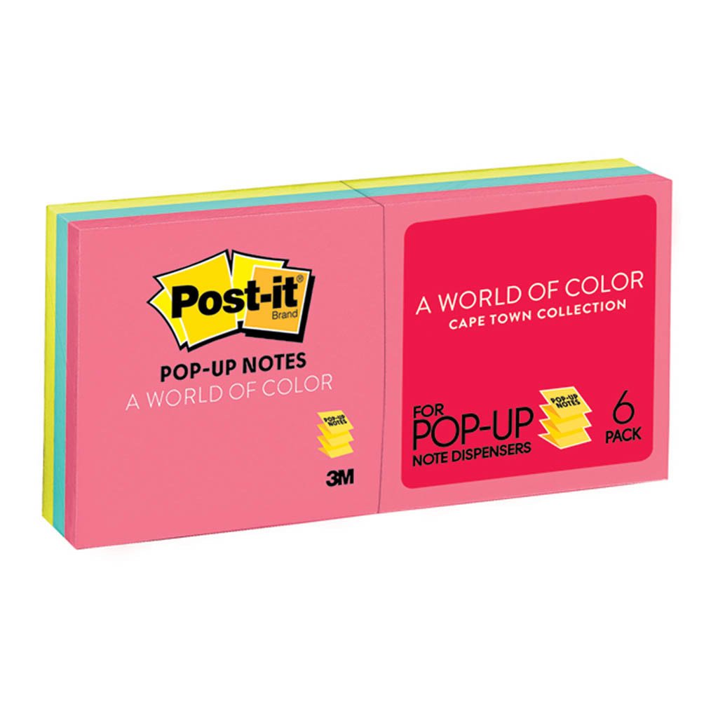POST-IT POP-UP REFILLS, PKT 6 - Qizzle