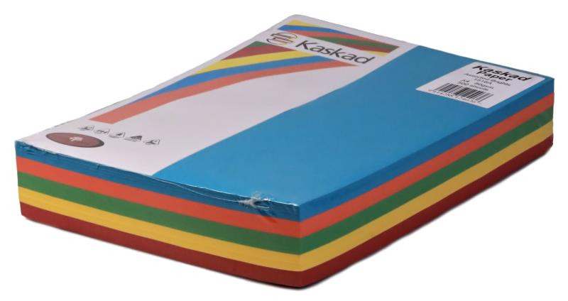 KASKAD A4 PAPER 80GSM (ASSORTED BRIGHTS) - Qizzle