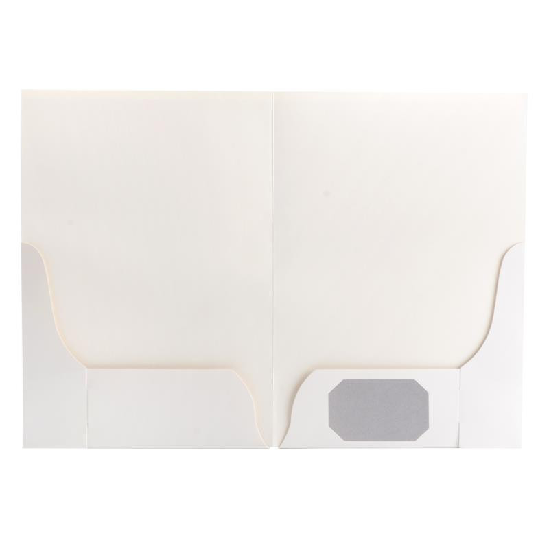 PRESENTATION FOLDER A4 (GLOSS WHITE) - Qizzle