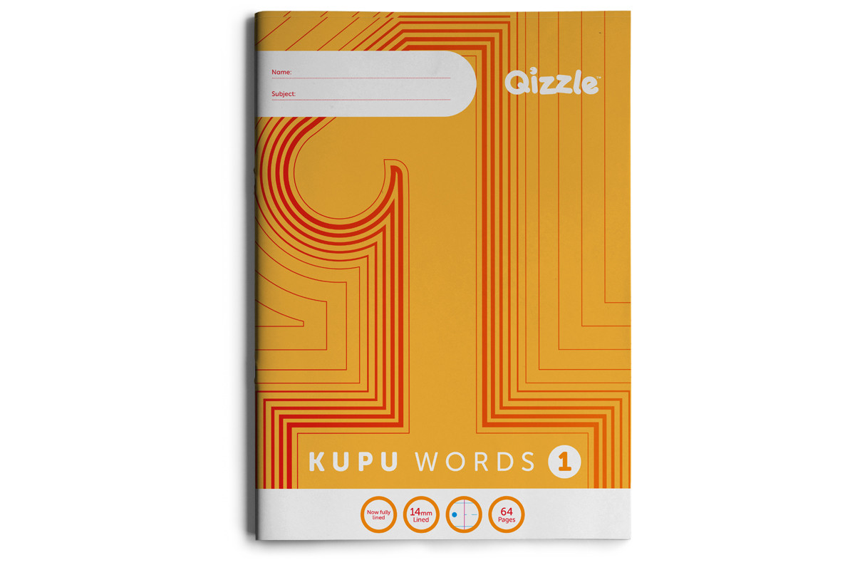 KUPU WORDS BOOK 1 (NEW EDITION) - Qizzle
