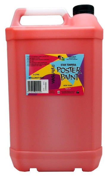 STAR TEMPERA PAINT 5 LITRE - Qizzle