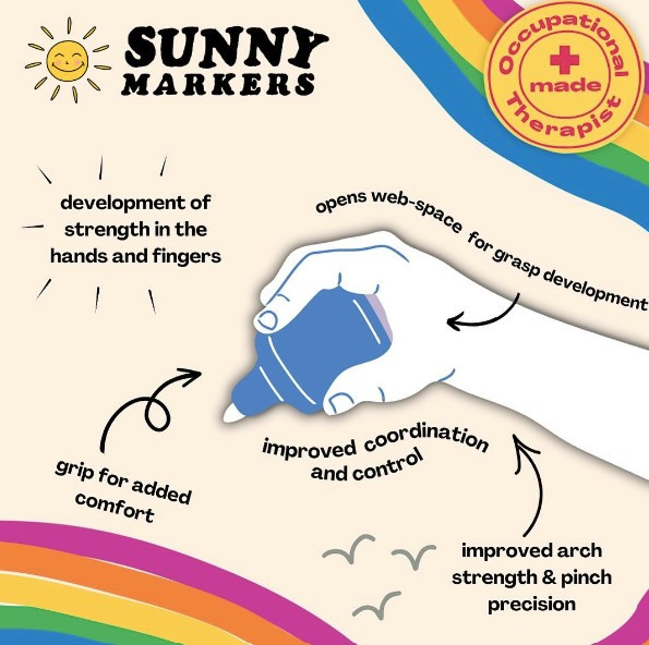 SUNNY MARKERS, PKT 10 - Qizzle