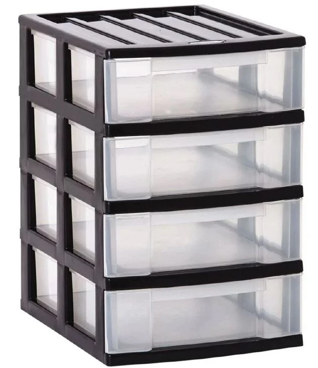 TAURUS A4 DESK ORGANISER 4 DRAWER - Qizzle