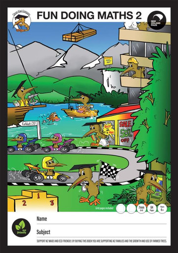 CLEVER KIWI MATHS BOOK #2 - Qizzle