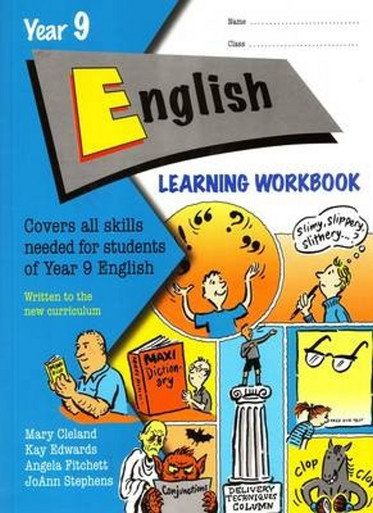 Y9 ENGLISH LEARNING WORKBOOK 9781877459528 - Qizzle