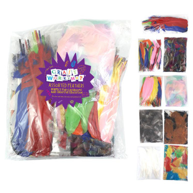 CRAFT VALUE FEATHERS PACK - Qizzle