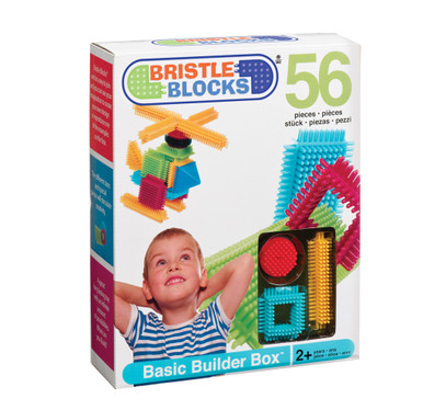 BRISTLE BLOCKS BASIC BUILDER BOX, 56PC - Qizzle