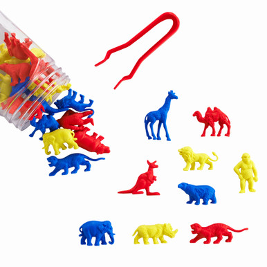 EDX WILD ANIMAL COUNTERS, PKT 30 - Qizzle