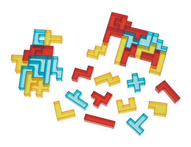 EDX 3D PENTOMINOES PUZZLE, SET 36 - Qizzle