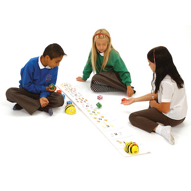 BEE-BOT AND BLUE-BOT NUMBER LINE LEARNING MAT - Qizzle