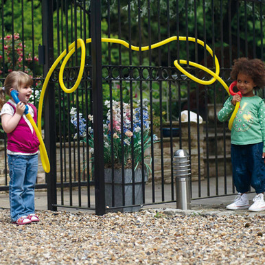 TALKING TUBES TELEPHONE AND CONNECTOR SET, 3 PIECE - Qizzle