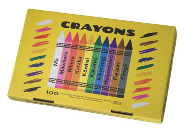 MAORI ENGLISH CRAYONS, PKT 100 - Qizzle