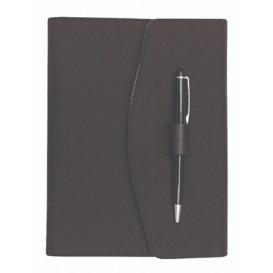 DEBDEN FOLIO A5 PEN LOOP CLOSURE BLACK - Qizzle