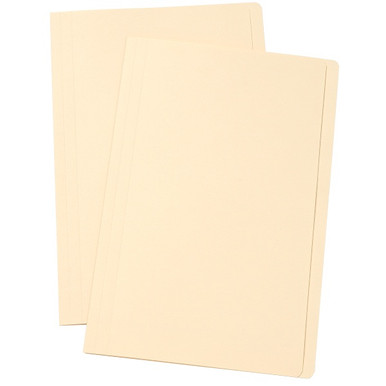 BUFF A4 MANILLA FILE FOLDERS, PKT 100 - Qizzle