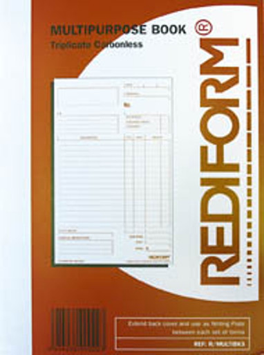 REDIFORM MULTIPURPOSE BOOK, TL - Qizzle