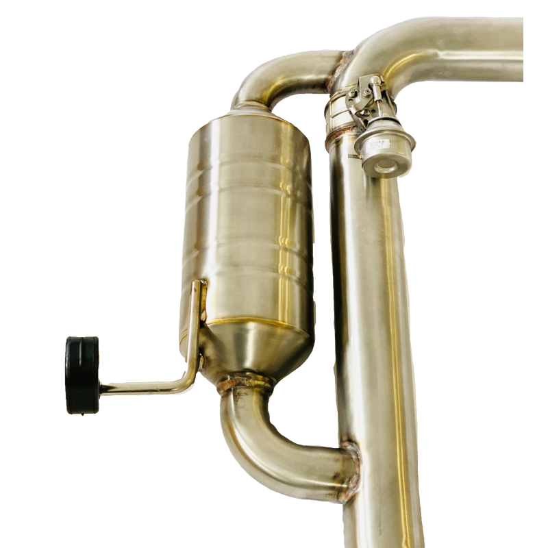 VW Golf MK7 GTI Valvetronic Turbo Back Exhaust System with Carbon Tailpipes