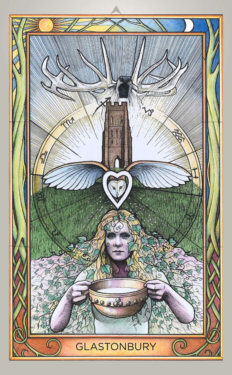 Sacred Sites Oracle Cards by Barbara Meiklejohn-Free, Illustrations by ...