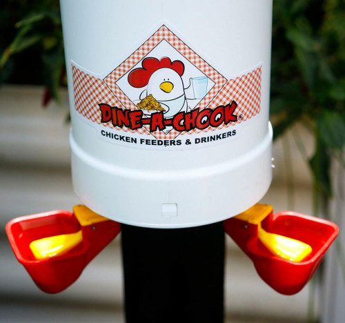 Chicken Lubing Cup Drinker Twin Pack · Dine A Chook