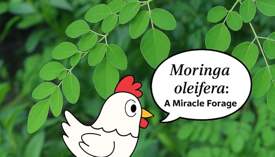 Growing Moringa for Chickens - Dine-A-Chook