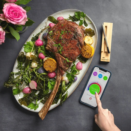 Meater Plus Wireless Smart Meat Thermometer - RT1-MT-MP01 | House of ...