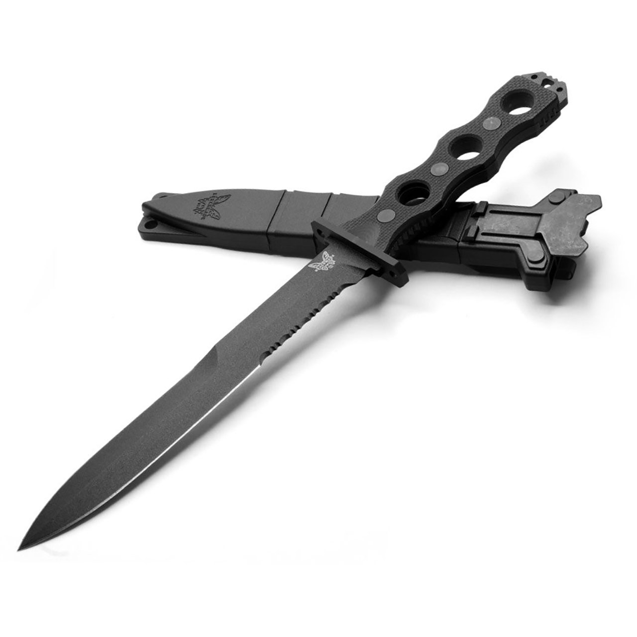 The Benchmade SOCP Fixed Blade Black - 185SBK | House of Knives Canada