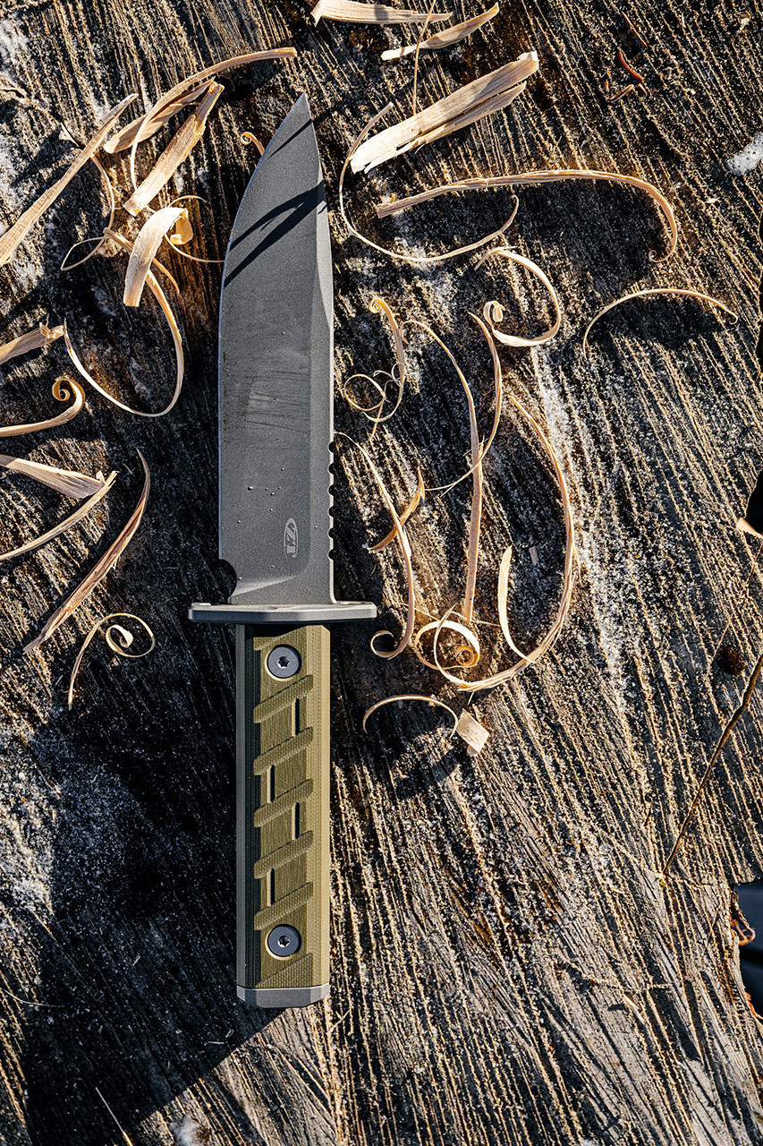 Zero Tolerance 0006 Fixed Blade Olive - ZT-0006 | House of Knives Canada