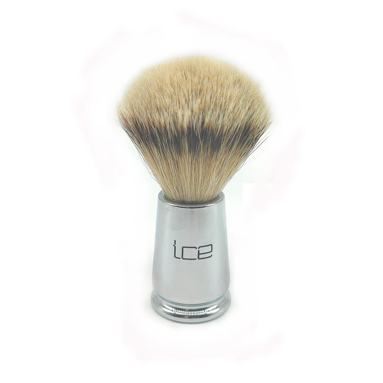 Ice Shave Brush Badger Silvertip Chrome - 109020 | House of Knives Canada