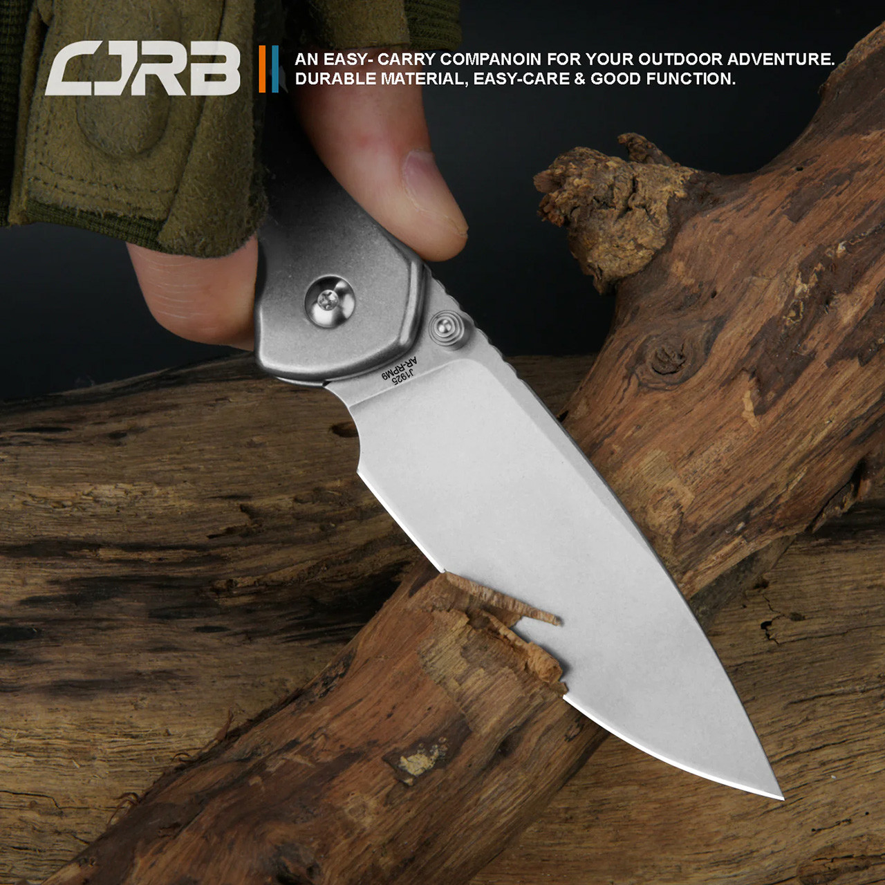CJRB Pyrite Silver - J1925-ST | House of Knives Canada