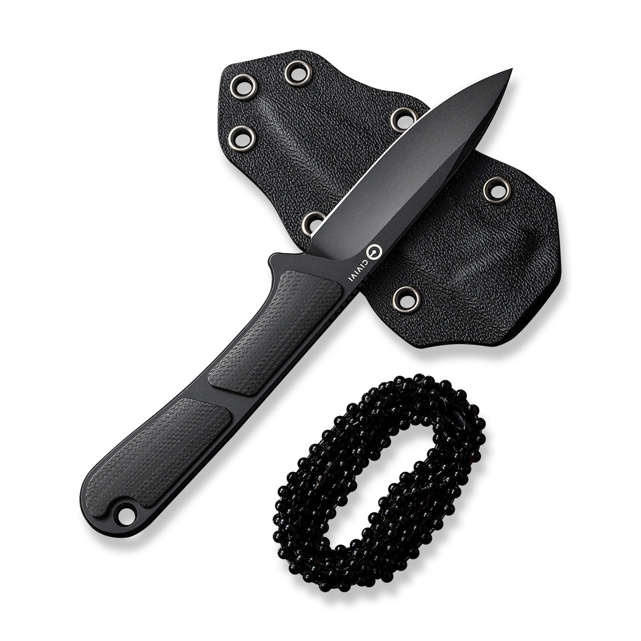 CIVIVI Elementum Mini Fixed Blade G10 Black - C23010-1 | House of ...