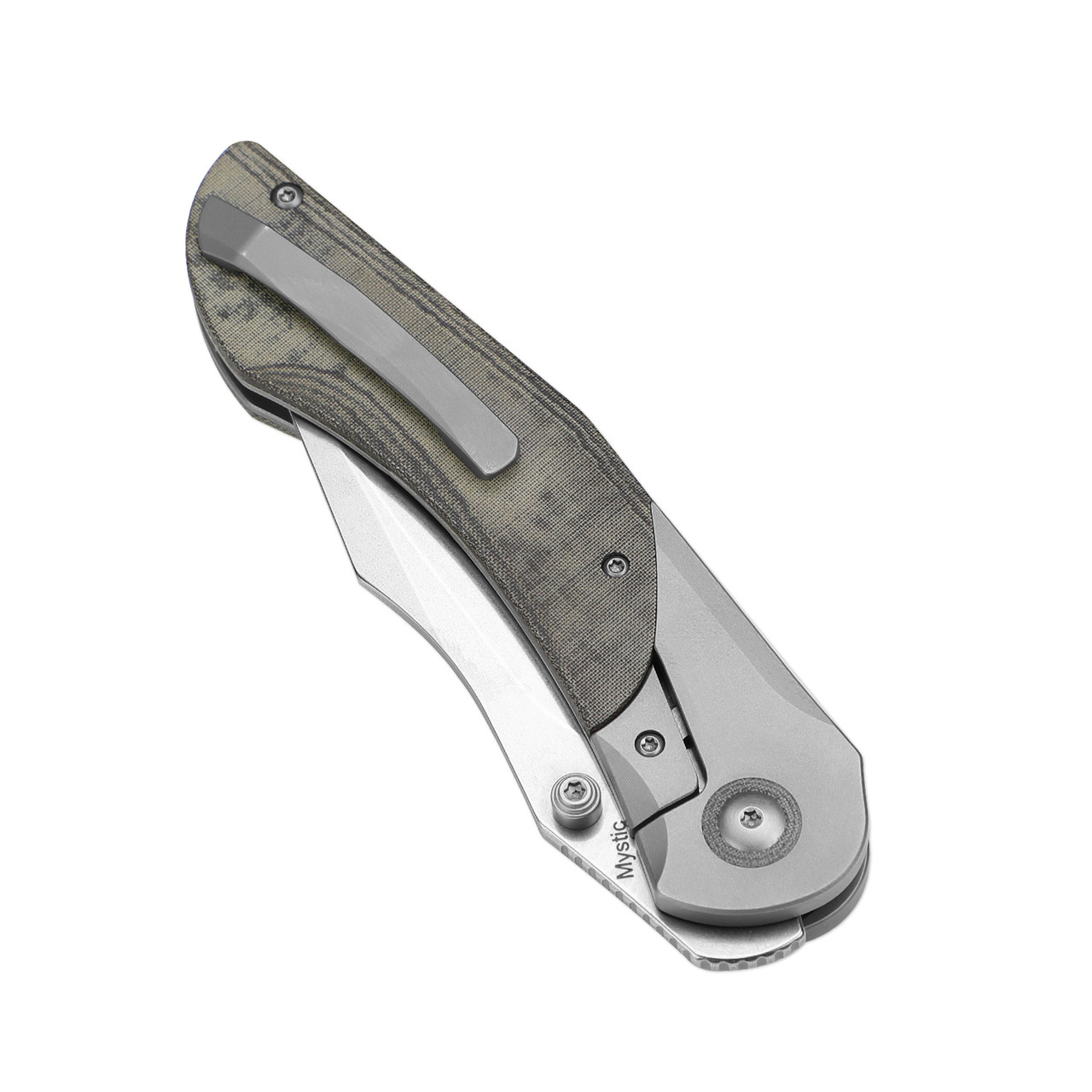 Kizer Mystic Micarta Titanium - Ki4636A1 | House of Knives Canada