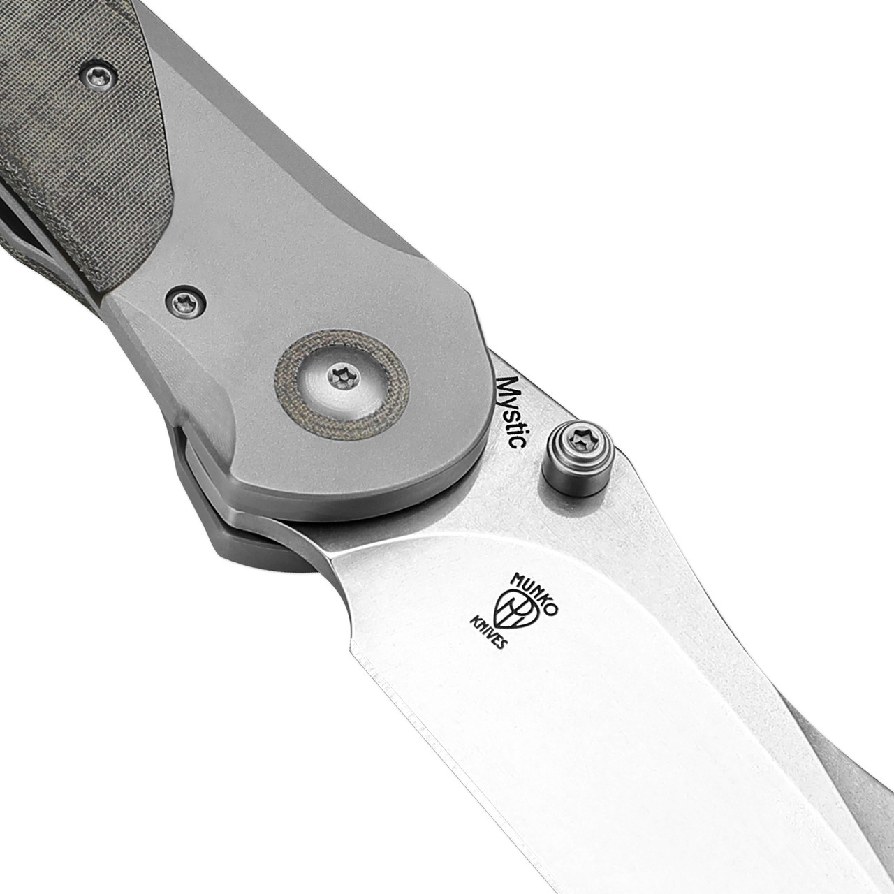 Kizer Mystic Micarta Titanium - Ki4636A1 | House of Knives Canada