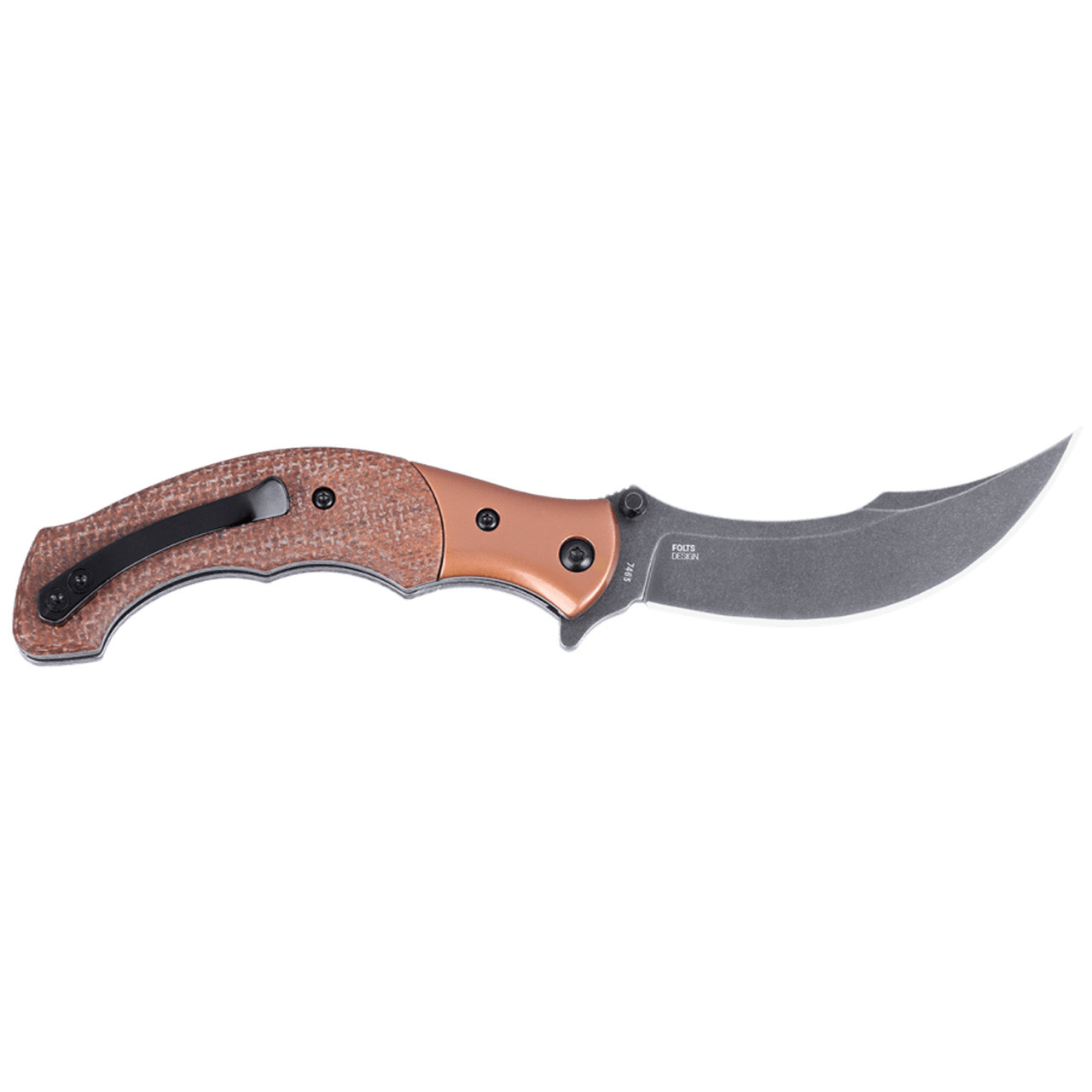 CRKT Ritual Compact Micarta - 7465 | House of Knives Canada