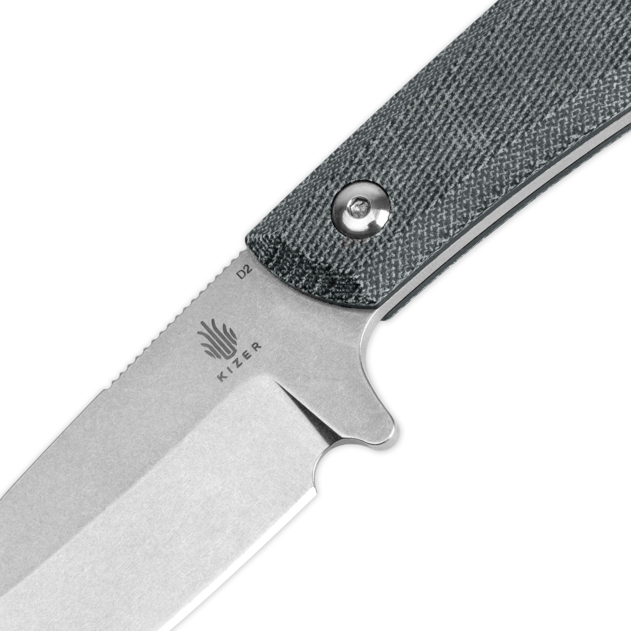 Kizer Deckhand Micarta Black - 1062A1 | House of Knives Canada