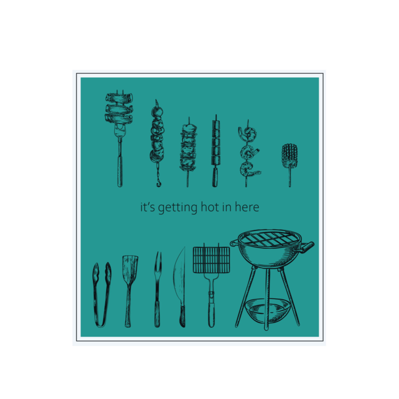 Kussi All Purpose Eco-Cloth BBQ (KSECO8)