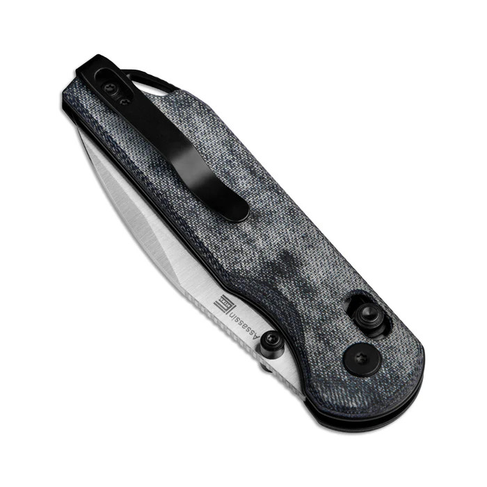 Kizer Assassin Nitro-V Denim Micarta (V3549A2)