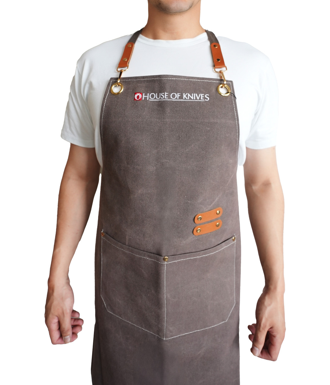 House of Knives Apron Grey (HKAPGR-M)