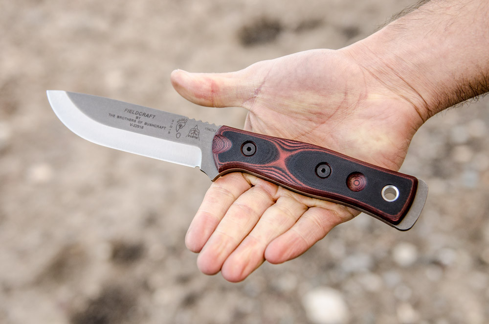 TOPS Knives Fieldcraft by Brothers of Bushcraft SS G10 Red/Black (BROS ...