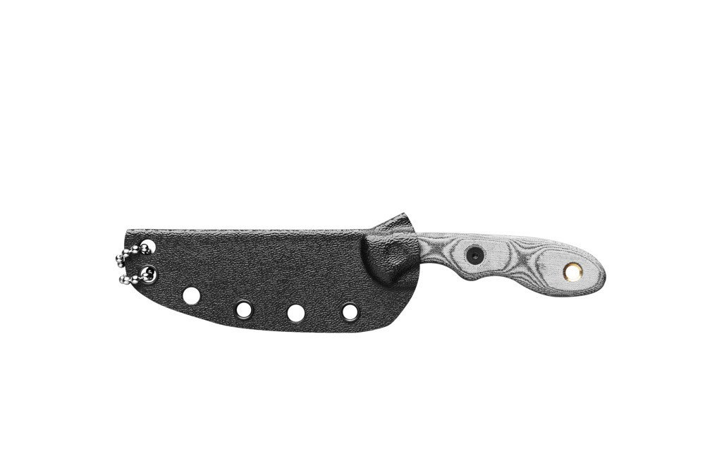 TOPS Knives Mini Scandi Micarta Black (MSK-BLM)