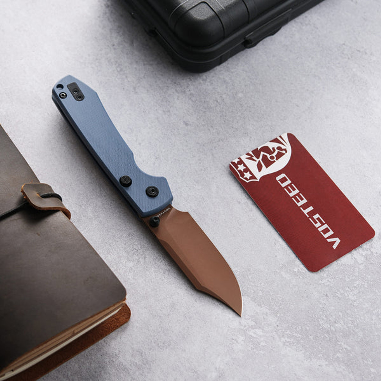 Vosteed Raccoon TLL & Bowie G10 Blue (A2909)