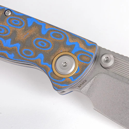 Vosteed Naga Micarta Ocean Blue (A3903)