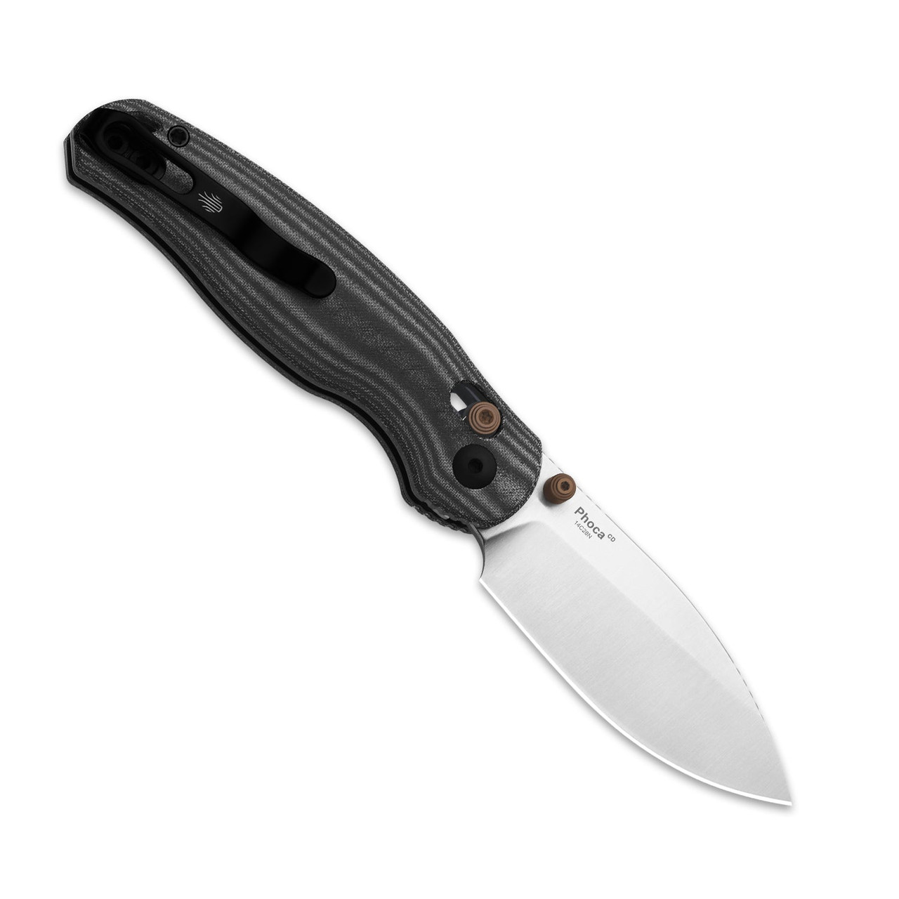 Kizer Phoca CD Norplex UltreX Micarta Black - V3781CDA1 | House of ...