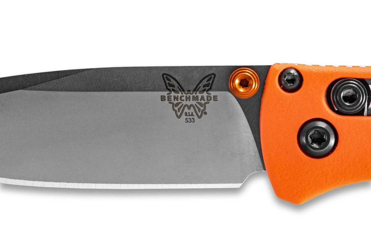 Benchmade Mini Bugout Orange - 533 | House Of Knives Canada