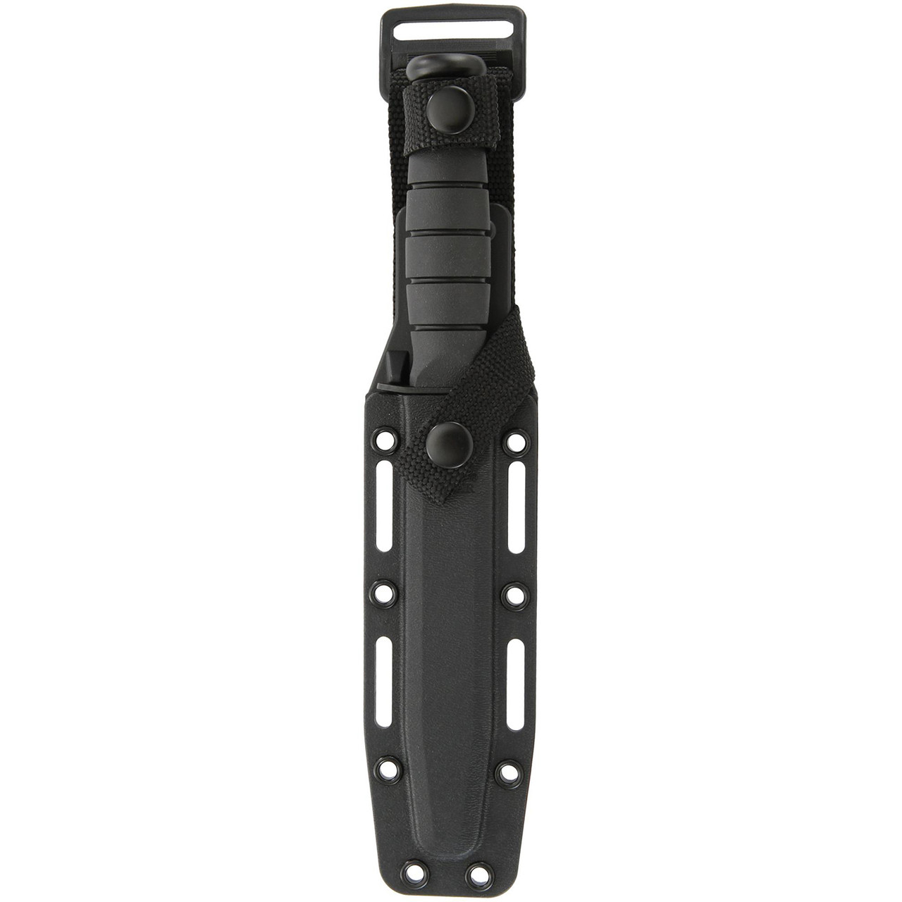 KA-BAR Short Black Serrated - 1259 | House of Knives Canada