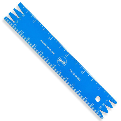 Knafs Aluminum Ruler & Knife Angle Finder (KNAFS-00149) - House of Knives