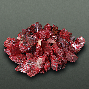 Cinnabar pigments